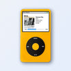 Bluetooth iPod Classic Yellow 5th Generation upgraded with SDXC Card ...